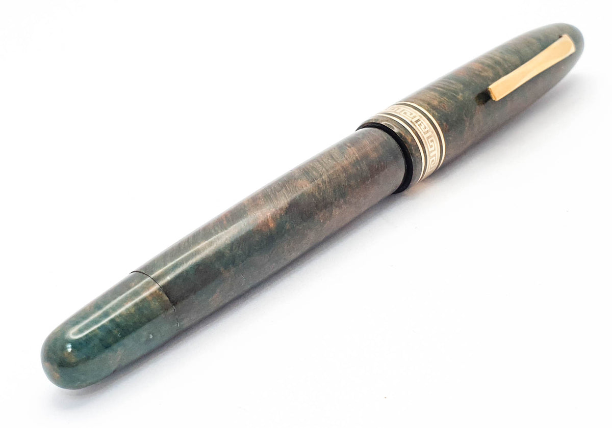 OMAS A.M 87 Green Briarwood Fountain Pen for Stilo Fetti - 14k EF Nib ...
