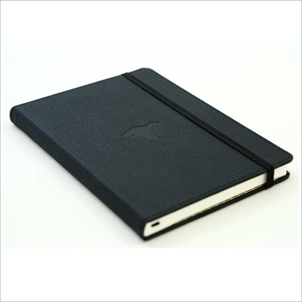 Dingbats* Wildlife Dotted A5 Notebook: Black Duck– Grand Vision Pens